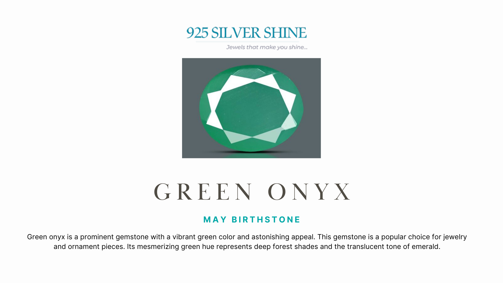 The History and Significance of Green Onyx Gemstone