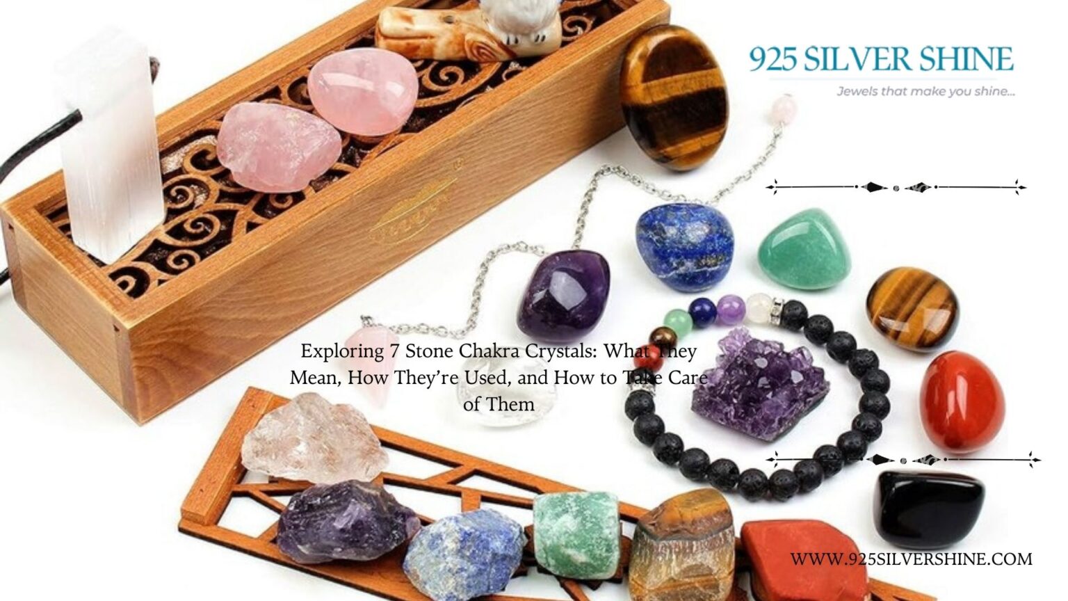 7 Stone Chakra Crystals: Meaning, Uses, and How to Take Care